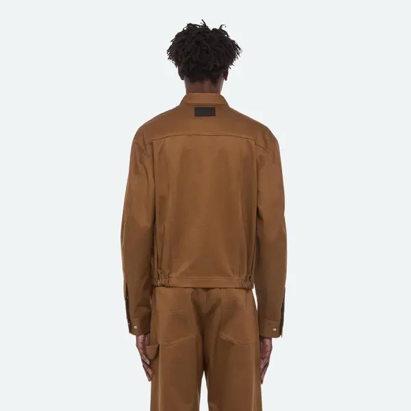 Helmut Lang Moto Trucker Jacket - Fawn