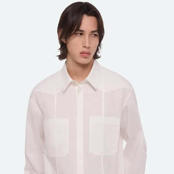 Helmut Lang Patch Relaxed Shirt