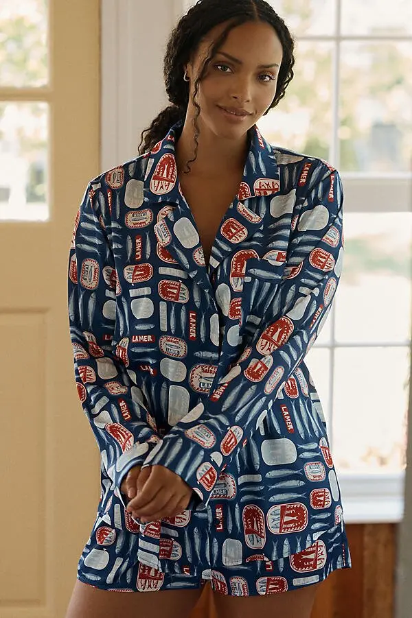 Show Me Your Mumu Beau Plus Sleep Set - Navy