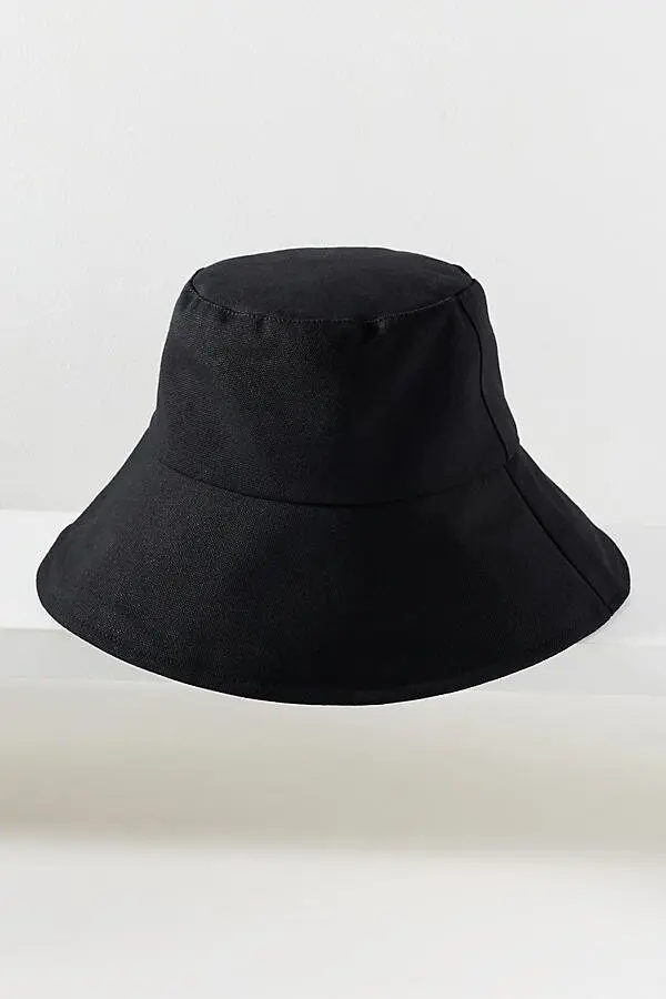 Anthropologie Classic Bucket Hat - Black