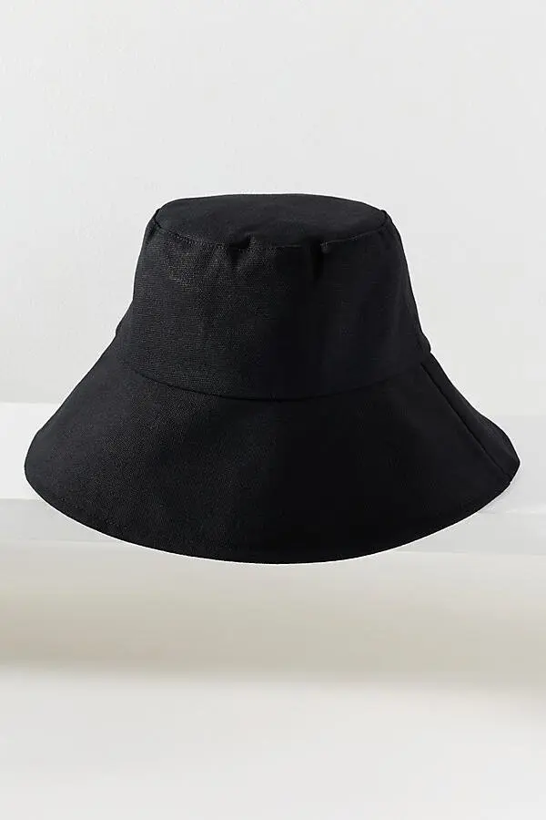 Anthropologie Classic Bucket Hat - Black