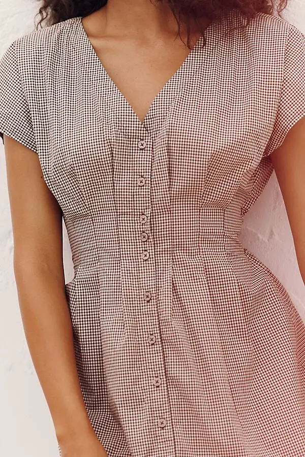 Z Supply Sanna 100% Cotton A-line Midi Dress