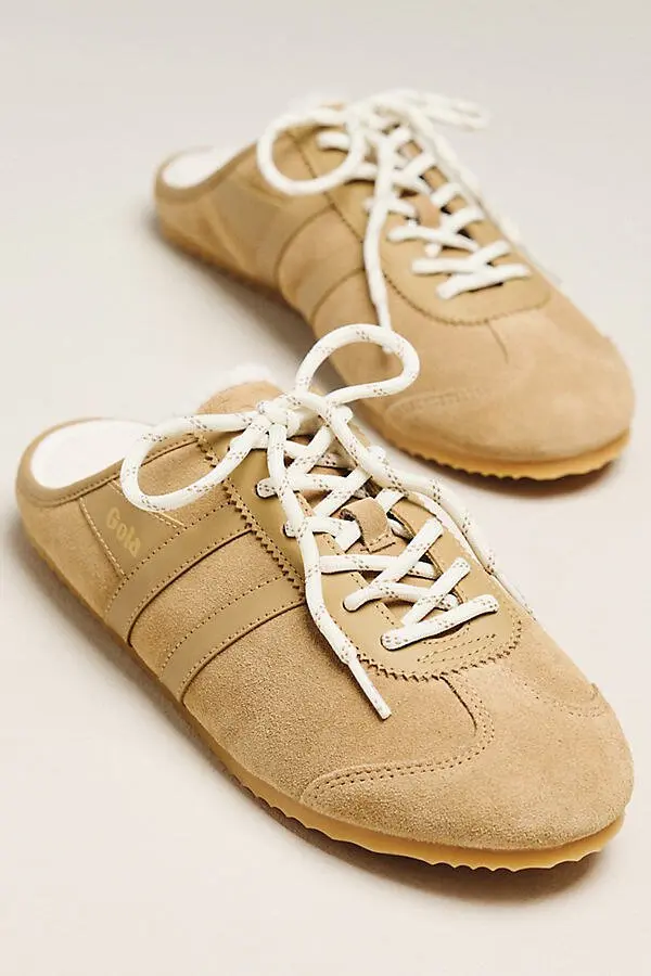 Gola Cleora Mule Sneakers - Light Caramel