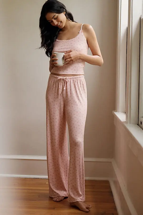 Z Supply Better Off Ditsy Pajama Pants