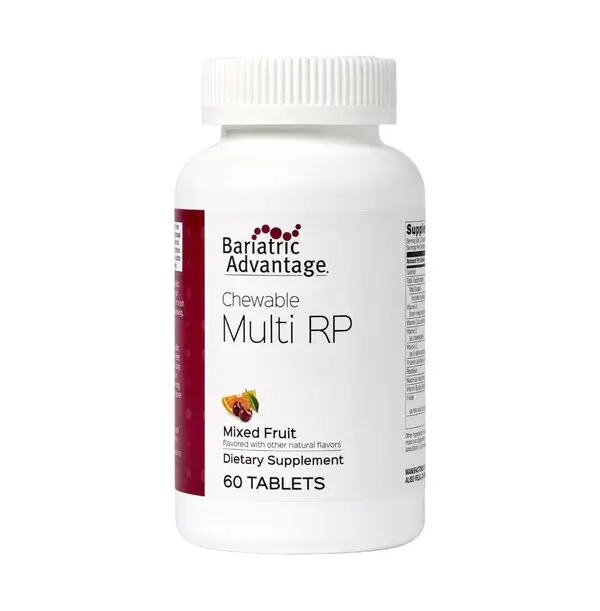 BARIATRIC ADVANTAGE Chewable Multi Rp Multivitamin For Bariatric Surgery Patients With Iron - No Color