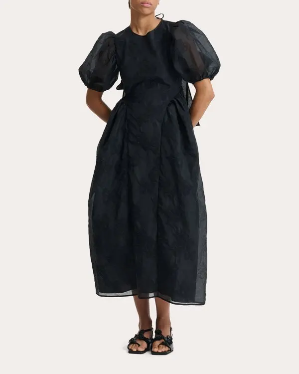 Cecilie Bahnsen Ulani Papillon Matelassé Dress