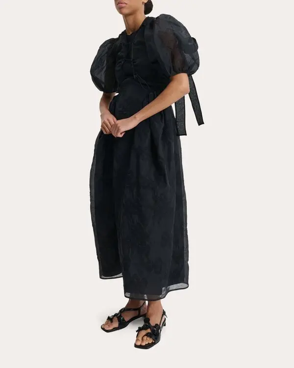 Cecilie Bahnsen Ulani Papillon Matelassé Dress
