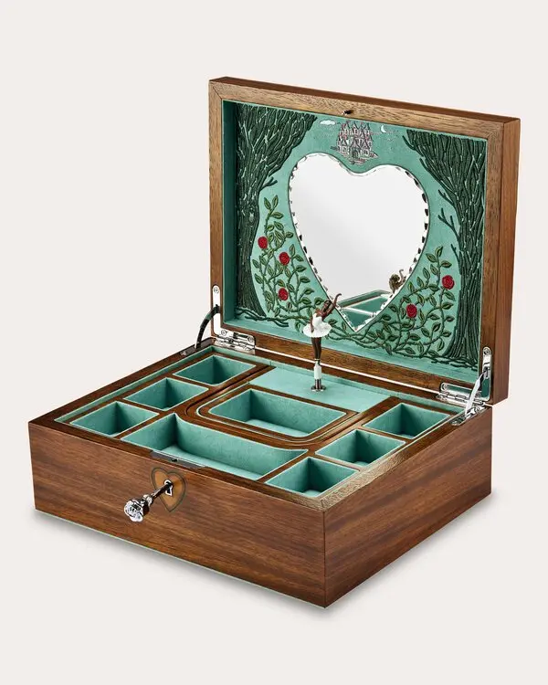 Wolf Sleeping Beauty Waltz Ballet Musical Jewelry Box