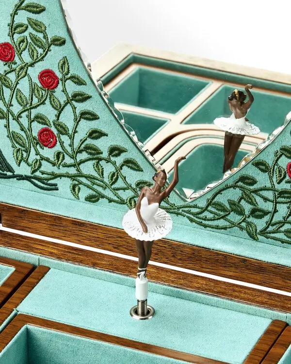 Wolf Sleeping Beauty Waltz Ballet Musical Jewelry Box