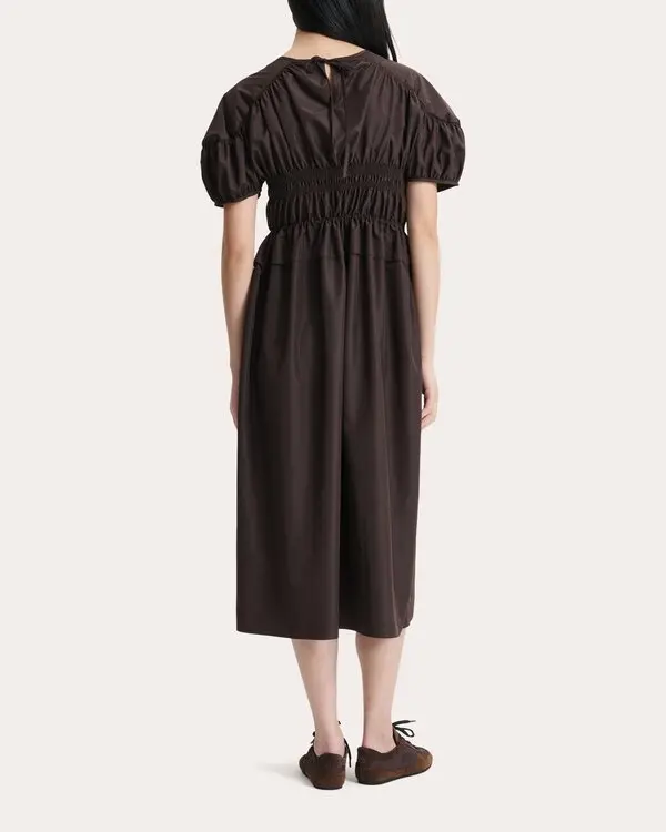 Cecilie Bahnsen Betsy Faille Midi Dress