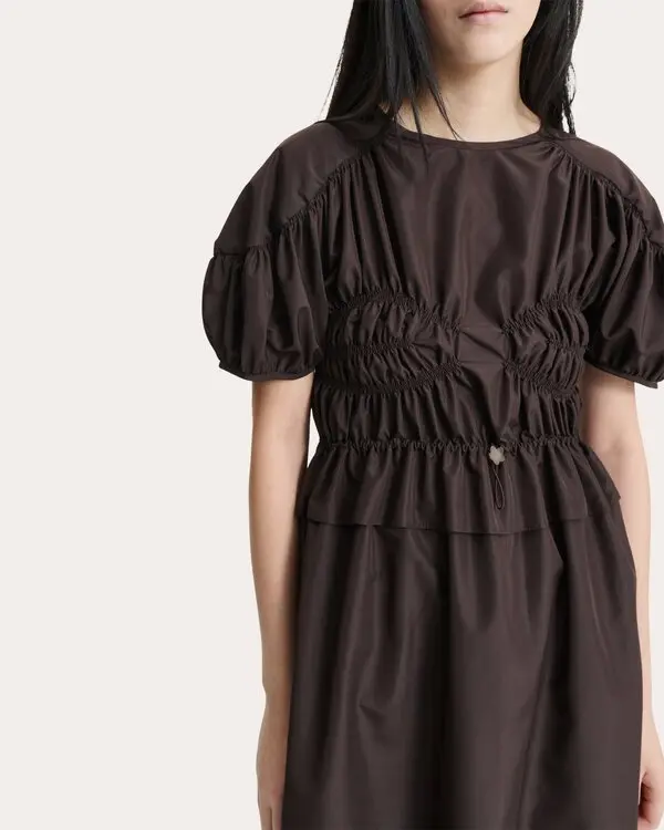 Cecilie Bahnsen Betsy Faille Midi Dress