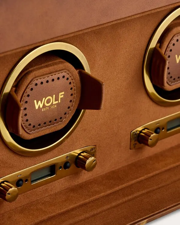 Wolf Brogue Double Watch Winder