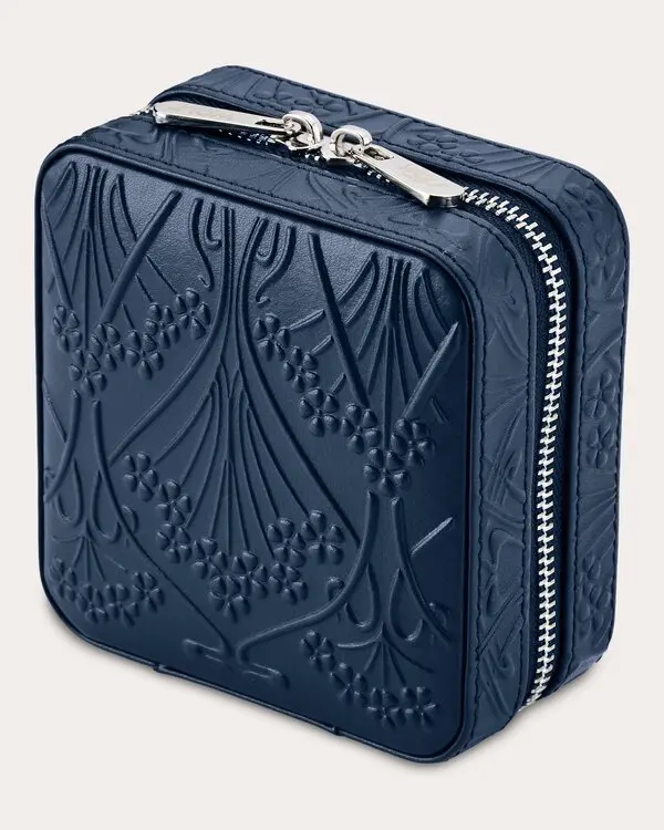 Wolf Liberty Small Travel Zip Jewelry Case