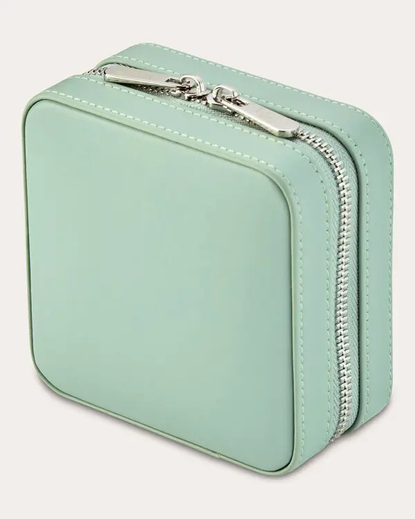 Wolf Liberty Small Travel Zip Jewelry Case