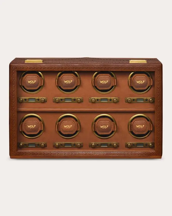 Wolf Brogue 8-piece Watch Winder