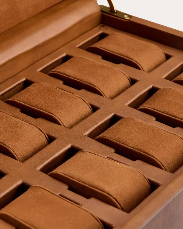 Wolf Brogue 10-piece Watch Box
