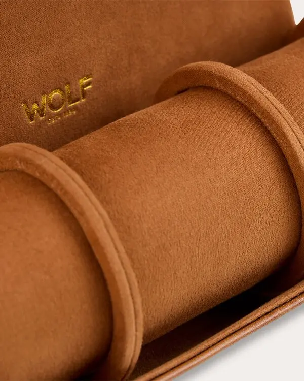 Wolf Brogue Triple Watch Roll