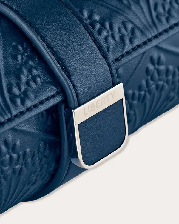 Wolf Liberty Embossed Triple Watch Roll