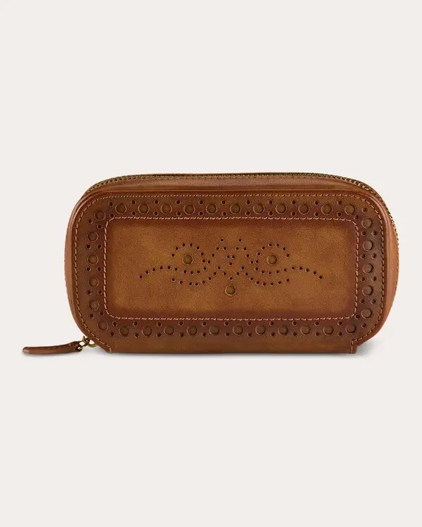Wolf Brogue 2-piece Zip Watch Case