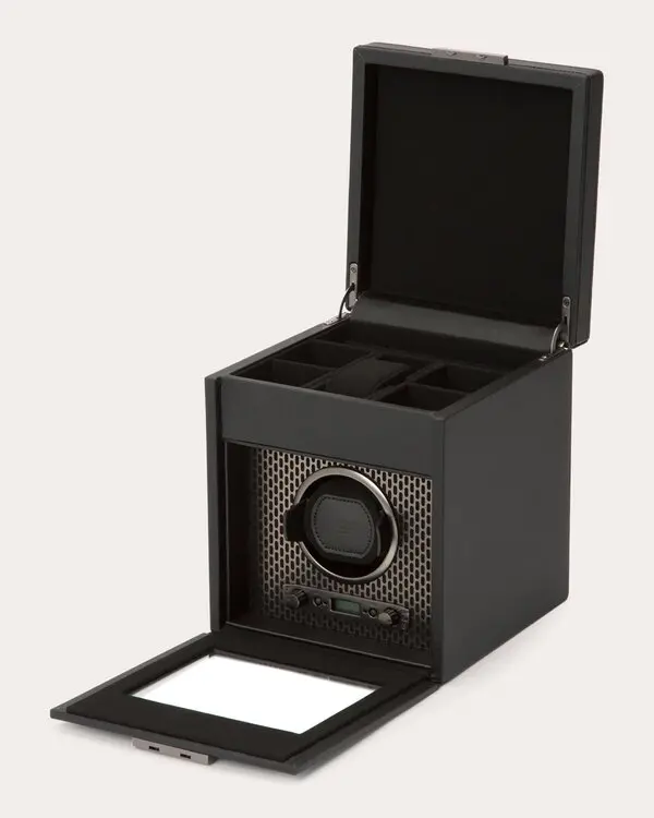 Wolf Axis Single Watch Winder Storage Case