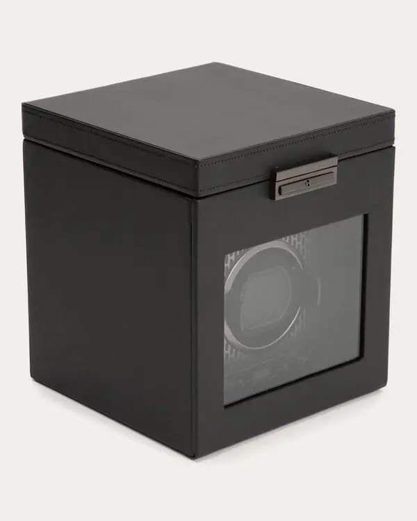 Wolf Axis Single Watch Winder Storage Case
