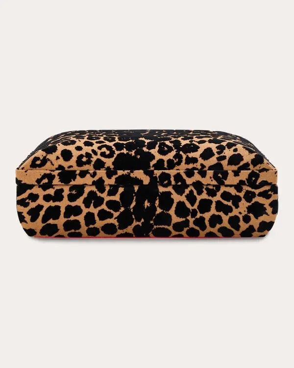Wolf Savanna Leopard Medium Jewelry Box
