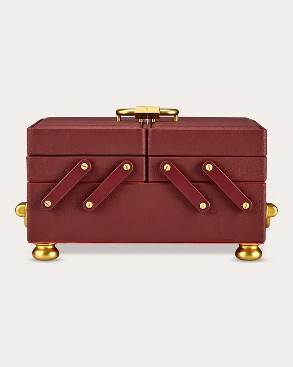 Wolf Marla Aaron Baby Everything Box - Red