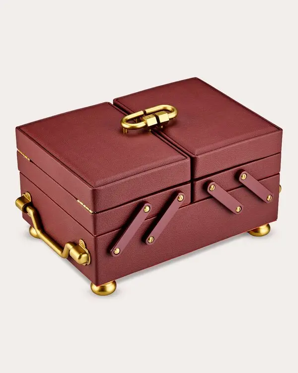 Wolf Marla Aaron Baby Everything Box - Red
