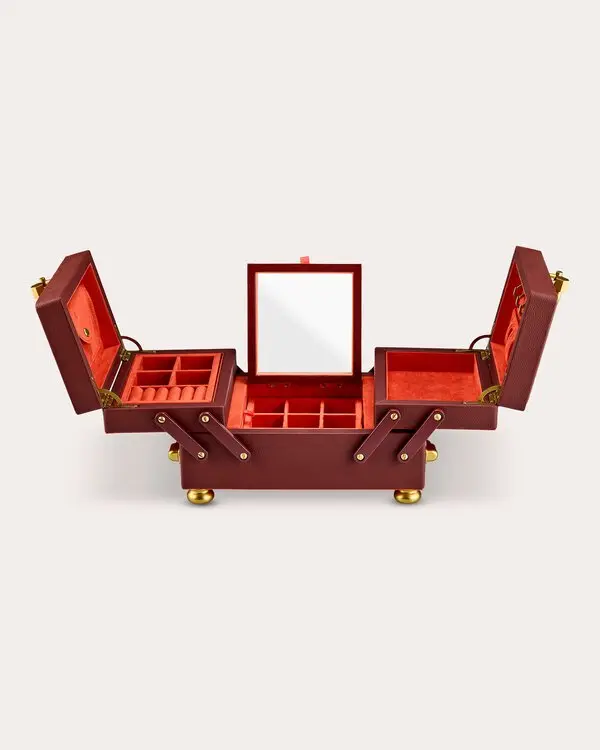 Wolf Marla Aaron Baby Everything Box - Red