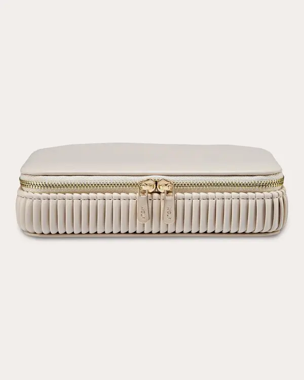 Wolf Bella Pleated Zip Jewelry Case