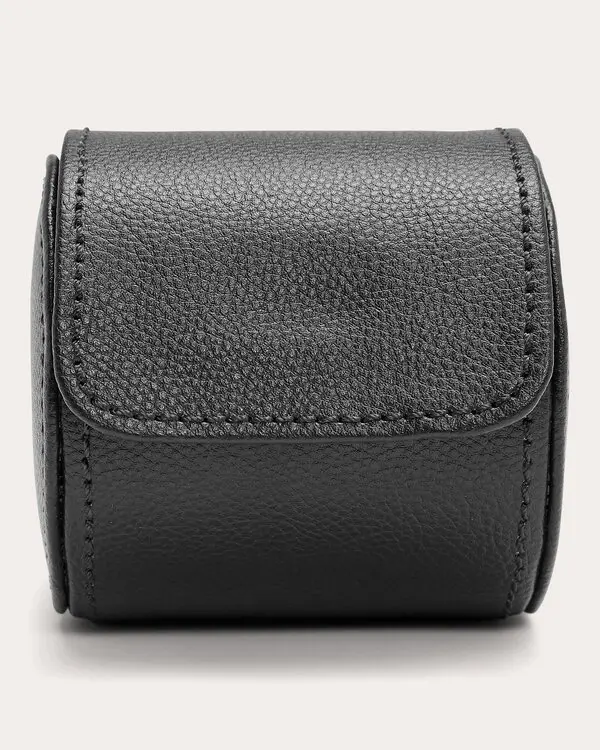 Wolf British Racing Leather Single Watch Roll