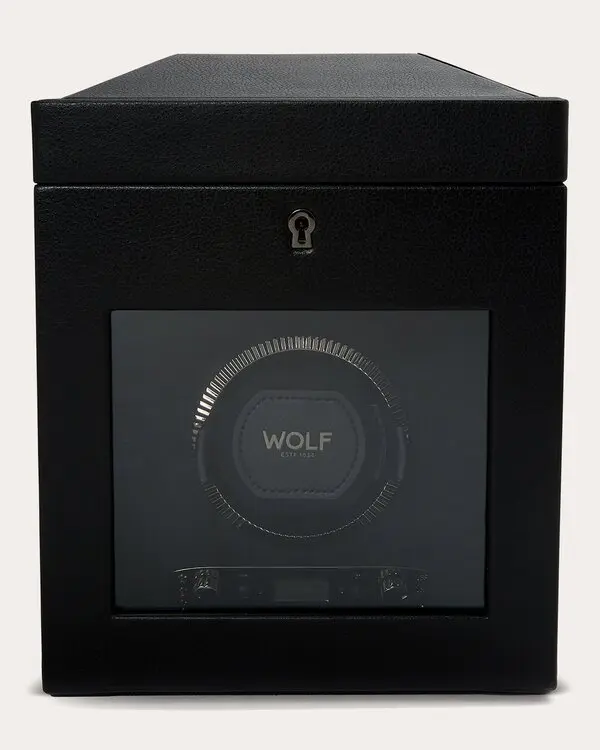 Wolf British Racing Single Watch Winder Storage Case