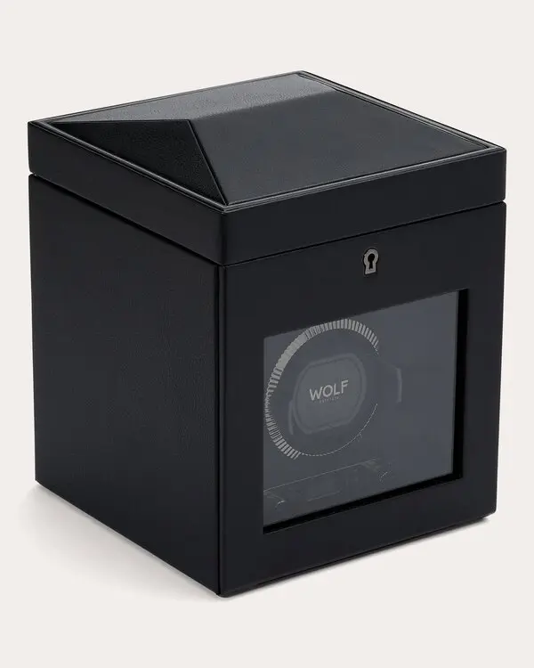 Wolf British Racing Single Watch Winder Storage Case