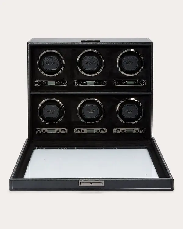 Wolf British Racing 6-piece Watch Winder