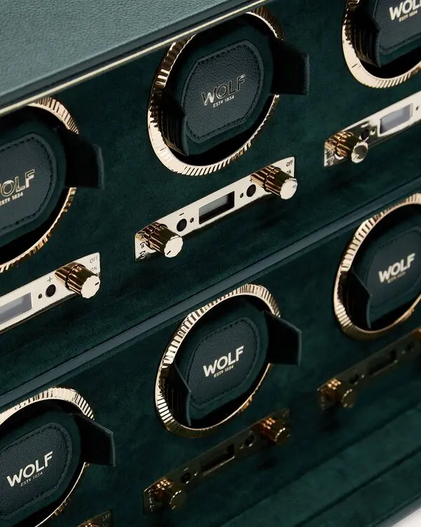 Wolf British Racing 6-piece Watch Winder