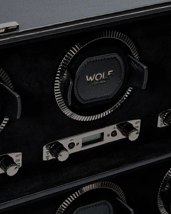 Wolf British Racing 8-piece Watch Winder