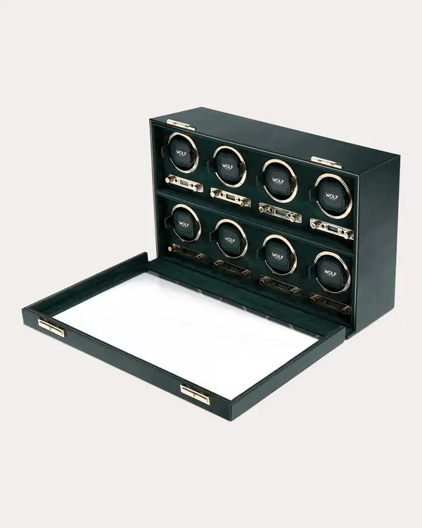 Wolf British Racing 8-piece Watch Winder