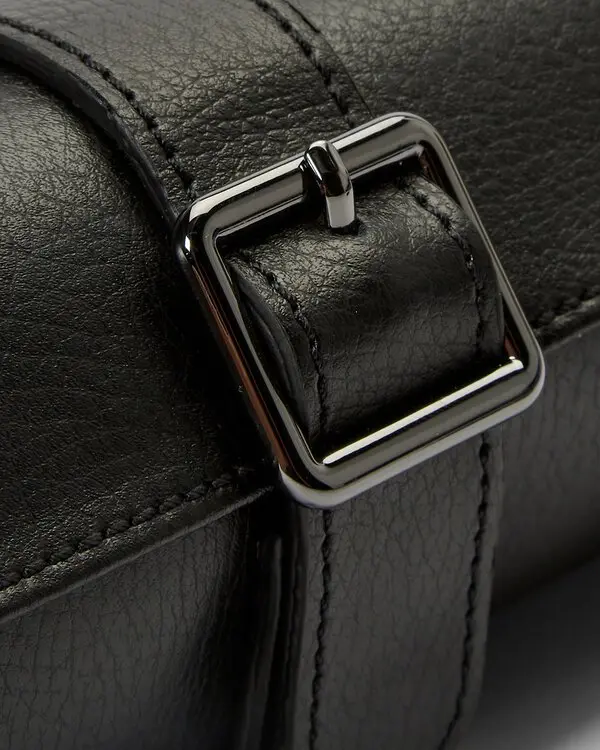 Wolf British Racing Leather Triple Watch Roll