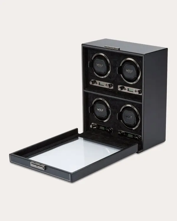 Wolf British Racing 4-piece Watch Winder