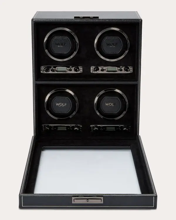 Wolf British Racing 4-piece Watch Winder