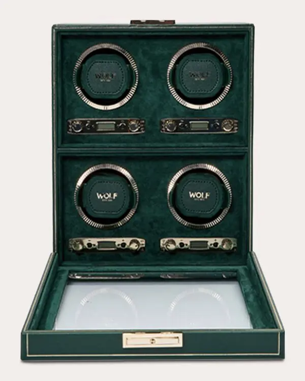 Wolf British Racing 4-piece Watch Winder