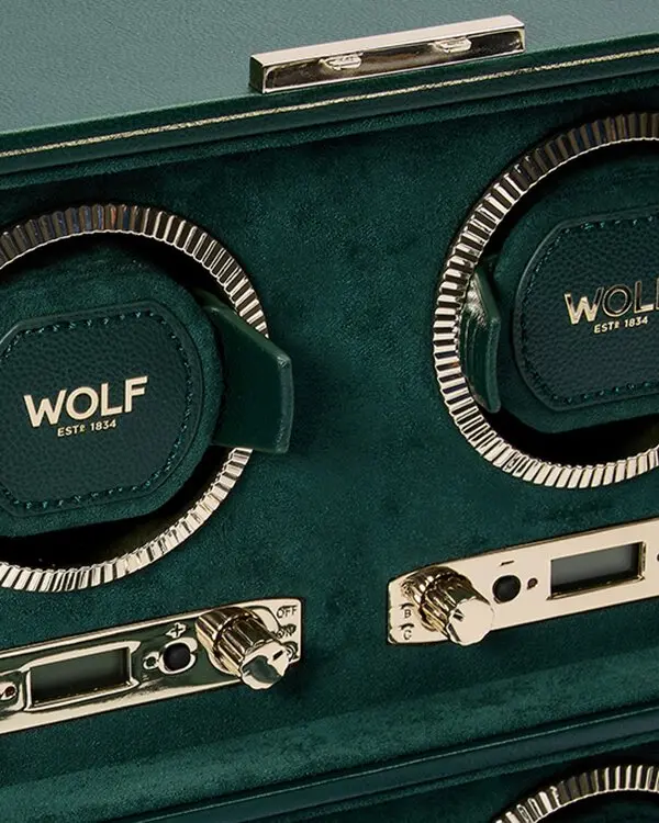 Wolf British Racing 4-piece Watch Winder