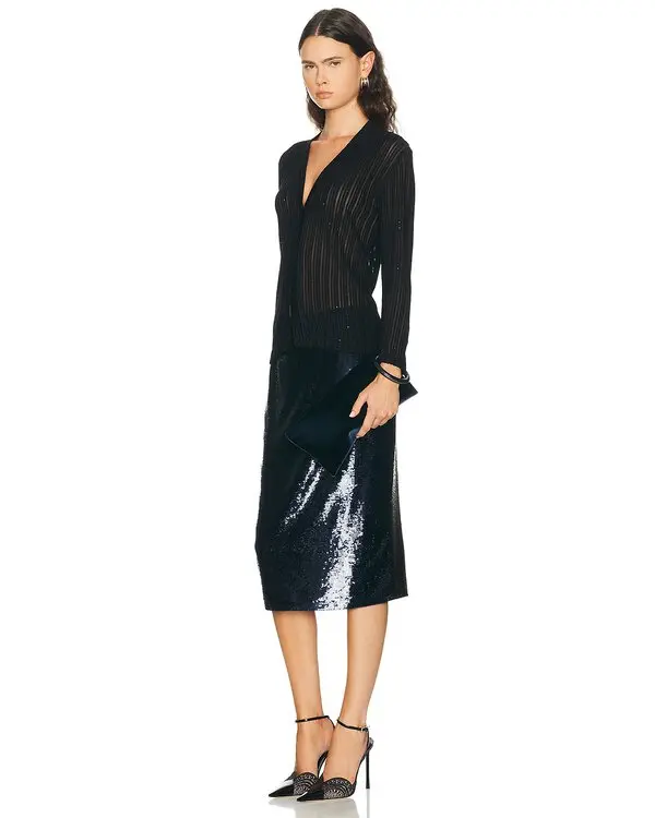 TOM FORD Velvet Nappa Leather Clutch