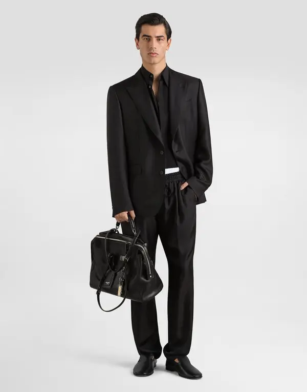 Dolce & Gabbana Sicilia Light Single-breasted Silk Twill Jacket