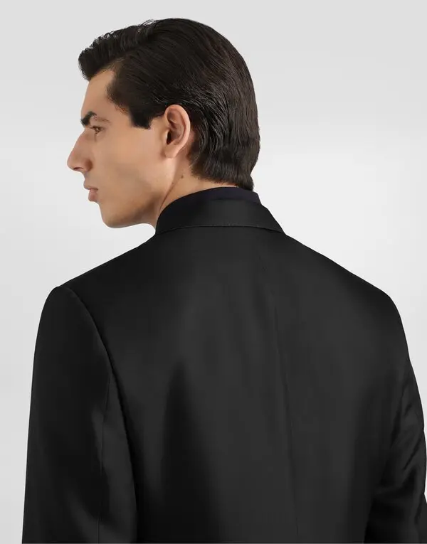 Dolce & Gabbana Sicilia Light Single-breasted Silk Twill Jacket