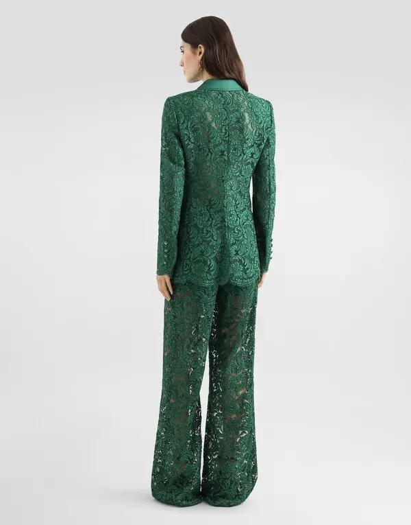 Dolce & Gabbana Double-breasted Lace Jacket