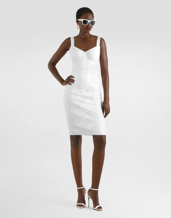 Dolce & Gabbana Brocade Corsetry Dress