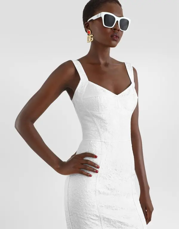 Dolce & Gabbana Brocade Corsetry Dress