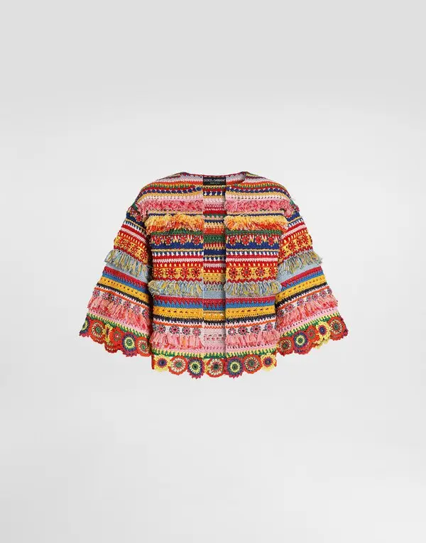 Dolce & Gabbana Handmade Knit Jacket