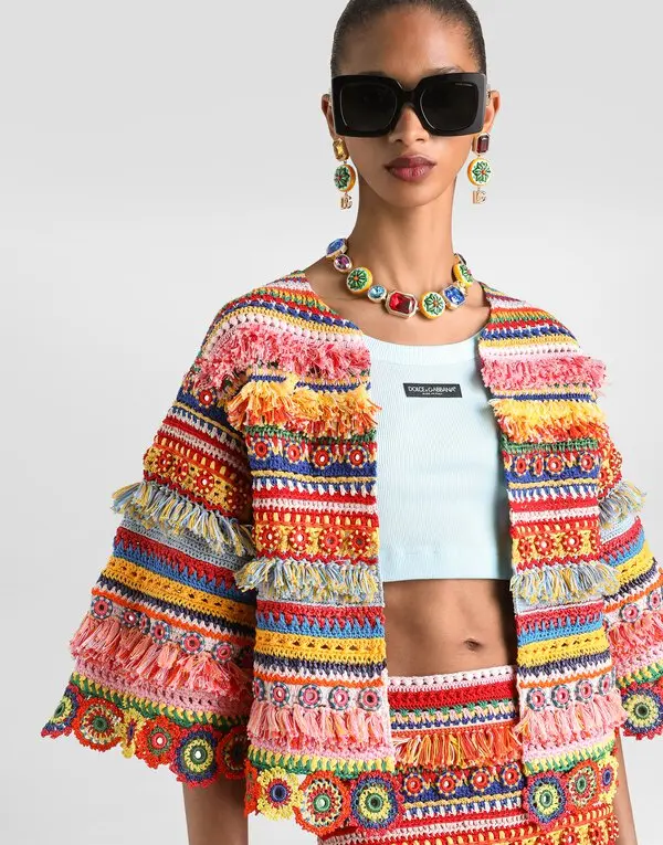 Dolce & Gabbana Handmade Knit Jacket
